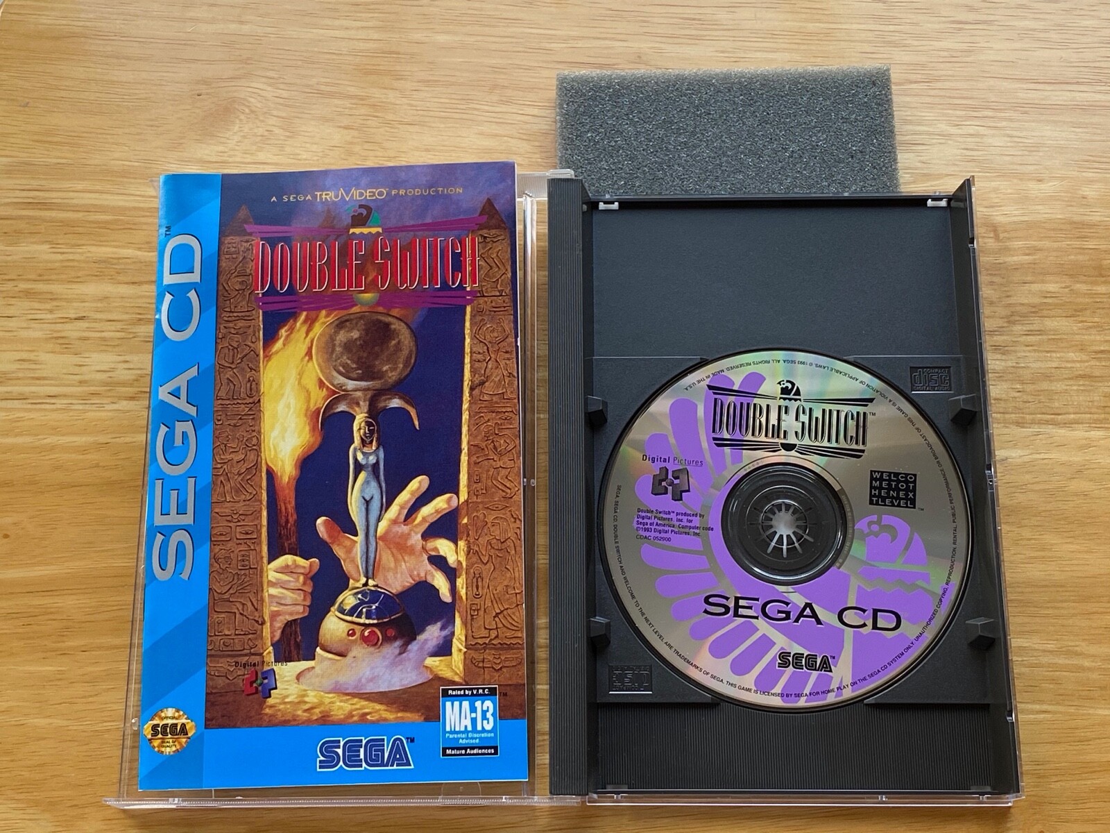 Complete! Double Switch Sega CD Minty! 1993 | eBay