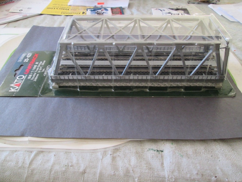 KATO UNITRACK NO. 20-437 N SCALE DOUBLE TRUSS BRIDGE | eBay