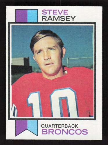 1973 Topps Set-Break #189 Steve Ramsey Denver Broncos | eBay