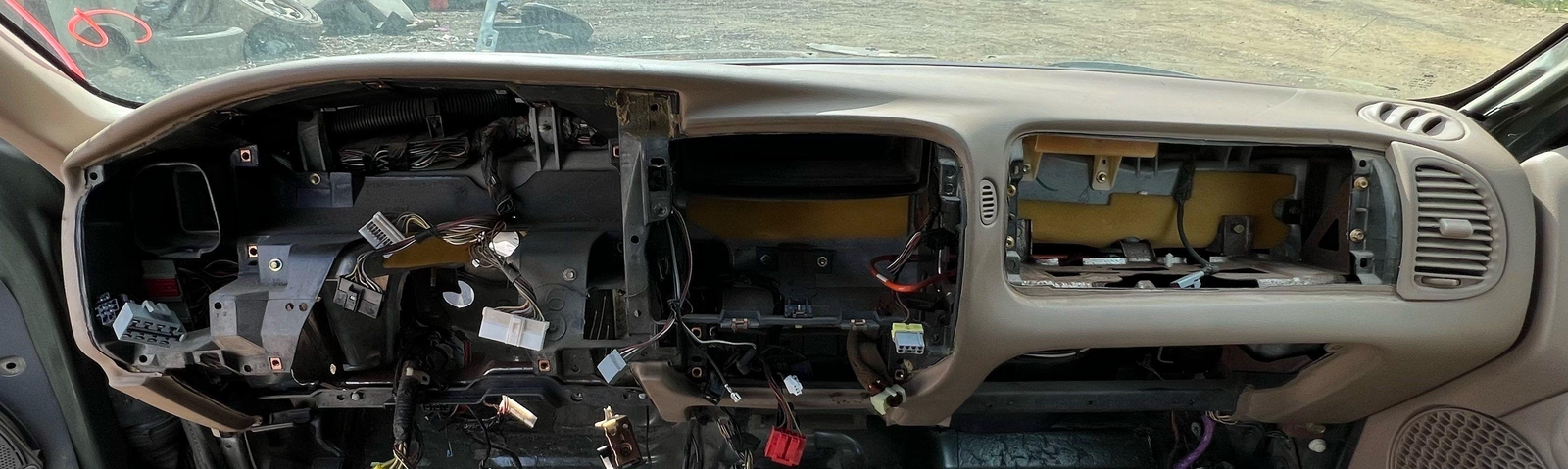 1998 - 2005 Ford Ranger Dash Pad Assembly Tan PX OEM 5L5Z1004320BAC | eBay