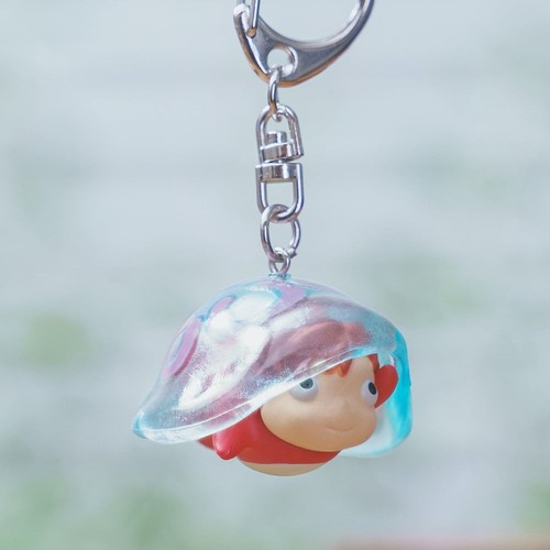 Ponyo on the Cliff by the Sea Keychain Studio Ghibli New from Japan | eBay
