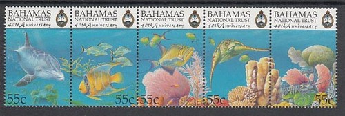 Bahamas - Mail 1999 Yvert 975/9 MNH Marine Fauna | eBay