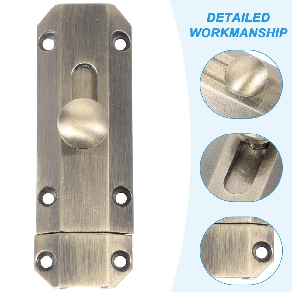 Door Bolt Lock Latch Metal Safety Door Latch Door Catch Slide Barrel ...