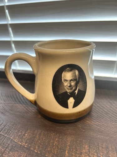 JOHNNY CARSON Collection THE TONIGHT SHOW Ceramic Coffee Cup Mug FBI ...