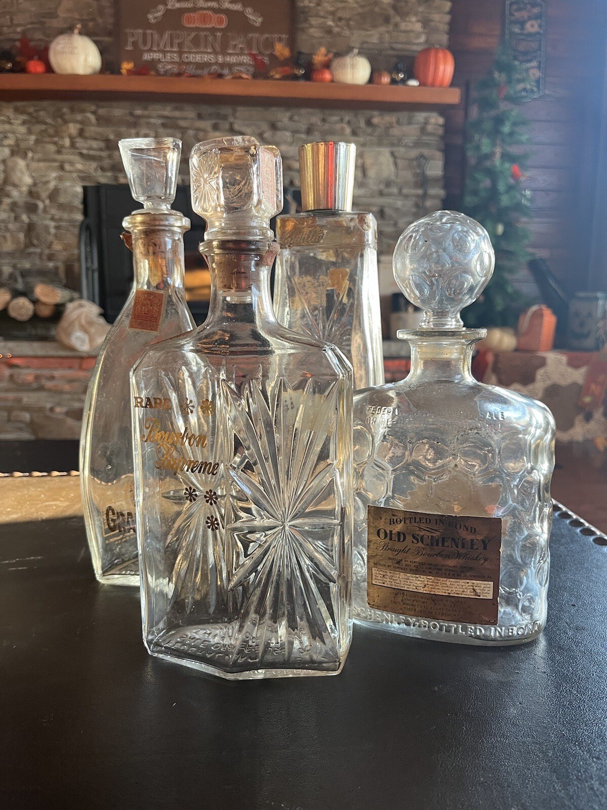 Lot Of 4 Vintage Whiskey Bottles | eBay