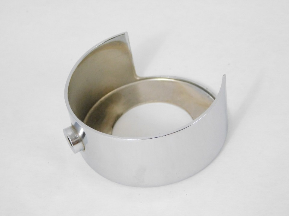 1 NOS 1969-1970 Yamaha DS6 Chrome Front Fork Upper Cover 1 OEM 247 ...