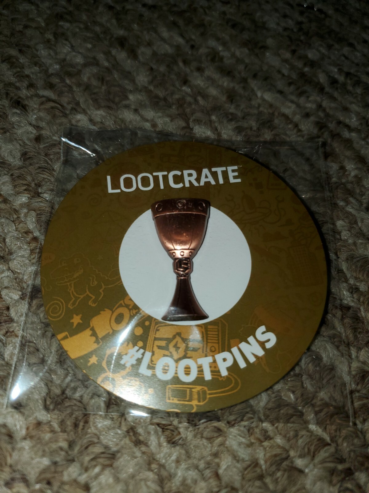 Loot Crate Chalice Pin #lootpins Collectible Grail Cup Goblet Artifacts ...