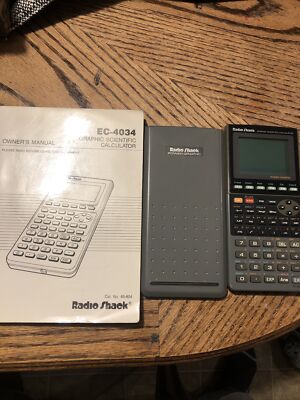 Radio Shack EC-4034 Power Graphic Scientific Calculator with Manual ...