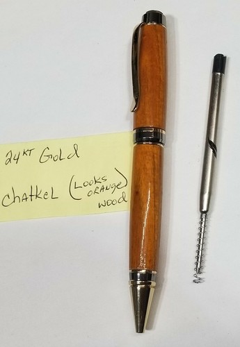 6 VARIETIES Big Ben Pens HANDMADE RARE Wood Refill Bonus Case Polished ...