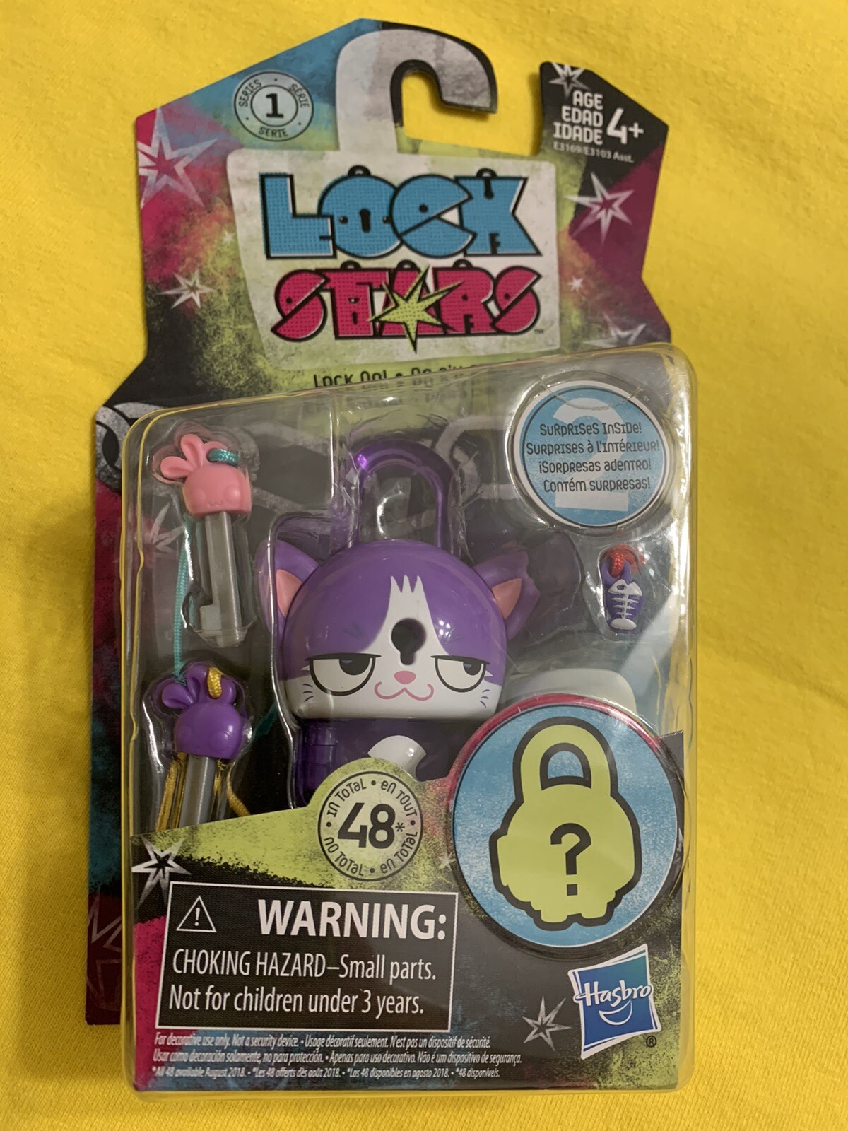 Lock Stars ~ Series 1 ~ Pink & Purple Princess ~ 2017 Hasbro | eBay