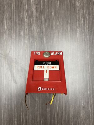 simplex fire alarm pull station 596B | eBay