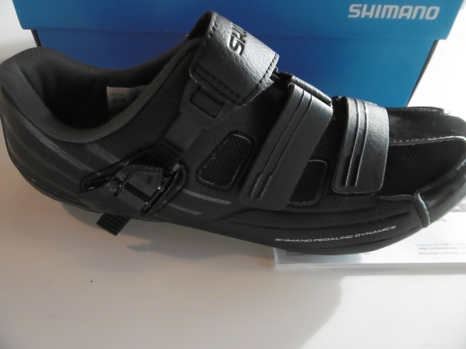 Shimano RP3 SPD SL Cycling Shoes 1 Pair Black EU size 42/US 8.3 New In ...