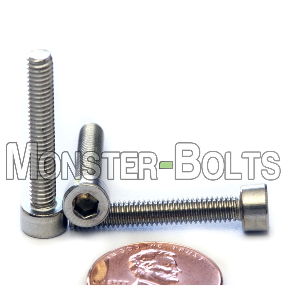 M4 Stainless Steel Socket Head Cap Screws, A2 / 18-8 Metric DIN 912, 0. ...
