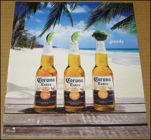 2007 Corona Extra Print Ad Beer Advertisement Vintage 10x12 La Cerveza ...