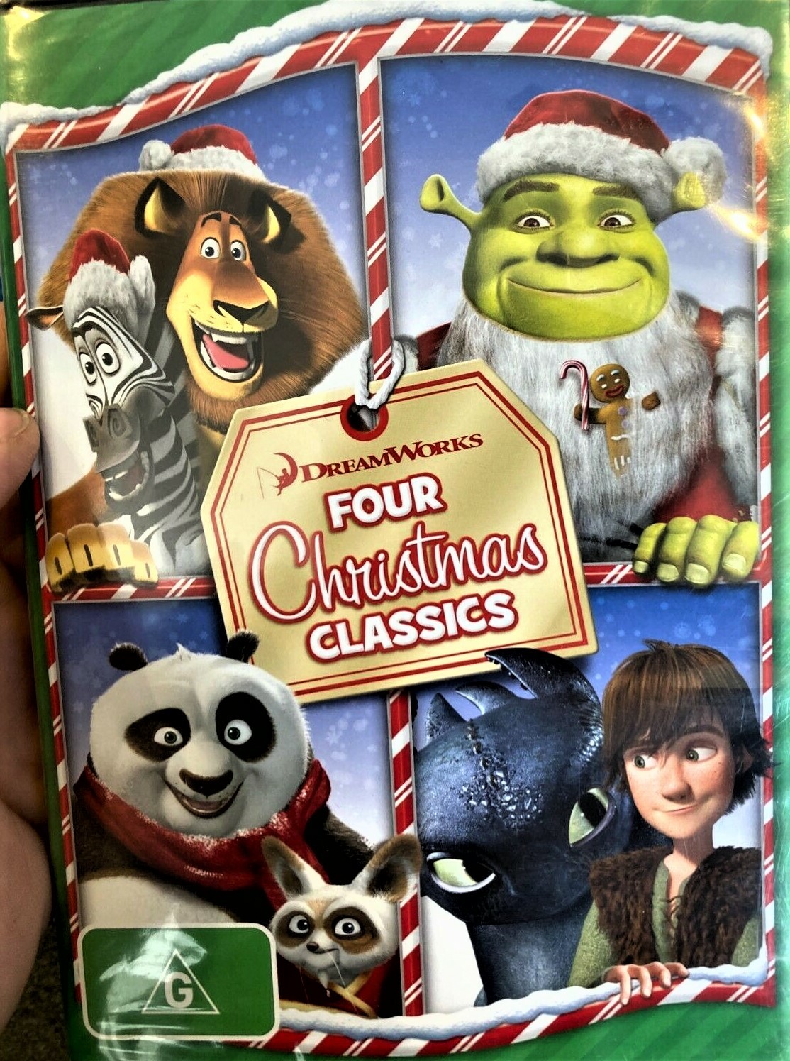 Dreamworks Holiday Classics Dvd Cover