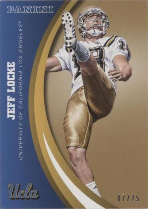 2015 Panini UCLA Bruins - Jeff Locke #17 Gold /25 (RC) for sale online ...