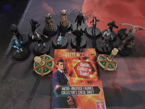 Doctor Who Micro Universe figures collectiables lot with spinners | eBay UK
