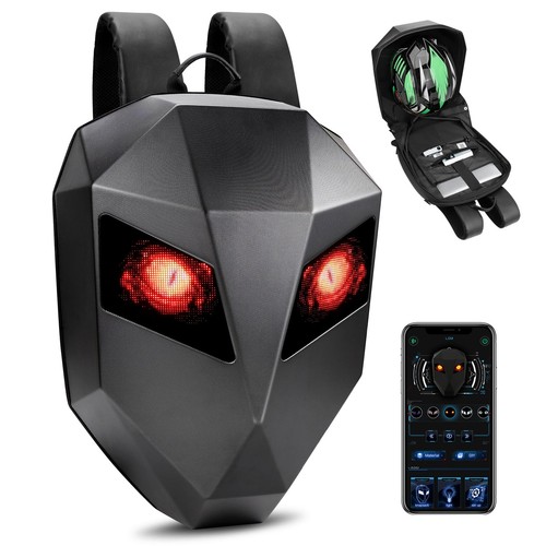 LED Motorcycle Backpack,Knight Backpack,Backpack with App Control ...