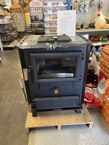 Anthra-Max Anthracite stove DSXV15 w/ Basement Sheet Metal | eBay