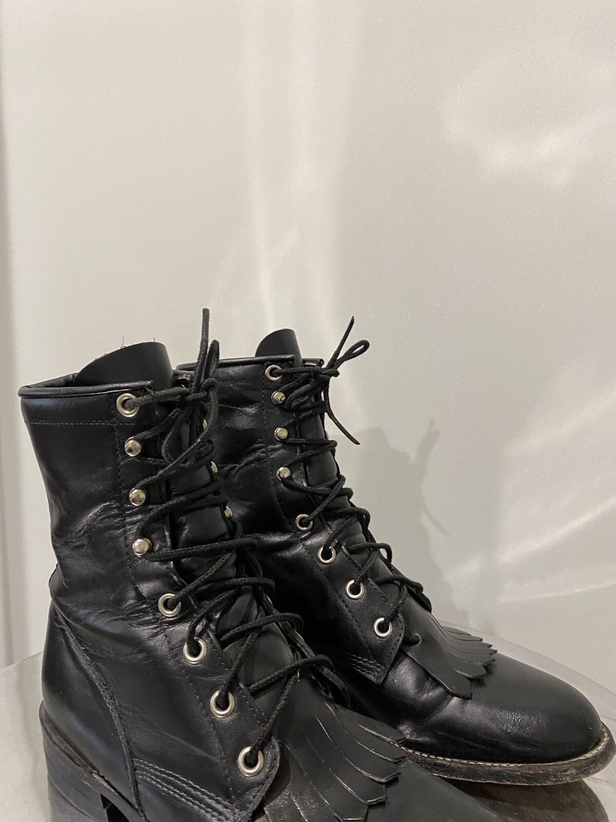 VtG JUSTIN Roper Kiltie Western Boot Women's 6B L506 … - Gem