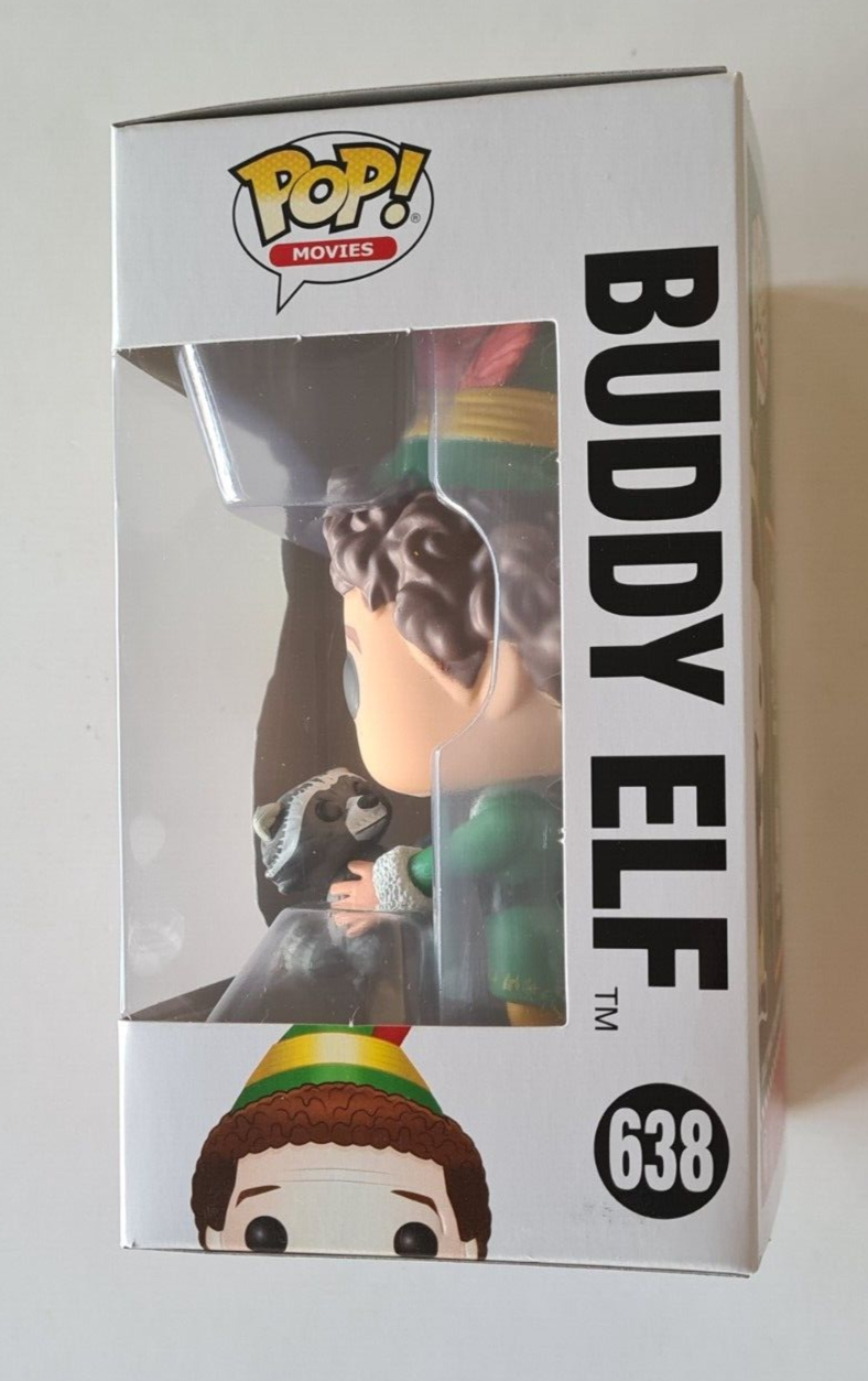 Buddy Elf Raccoon #638 12 Days of Christmas Funko Pop Soft Protector ...