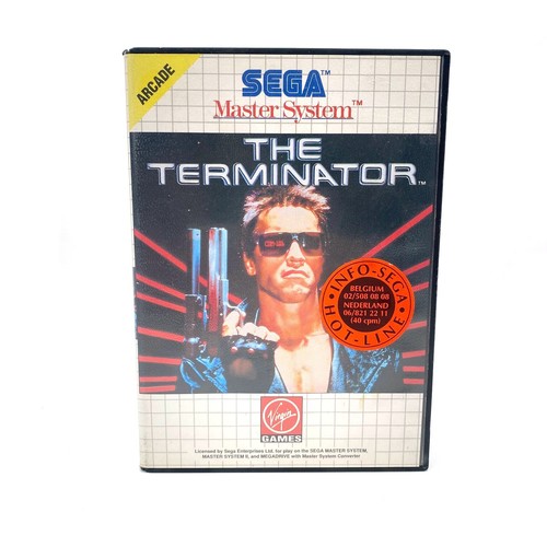 The Terminator Sega Master System COMPLET PAL CIB | eBay