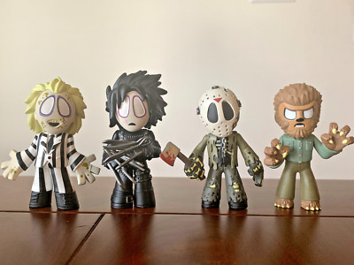 Funko Mystery Mini Horror Jason Voorhees Wolfman Edward Scissorhands ...