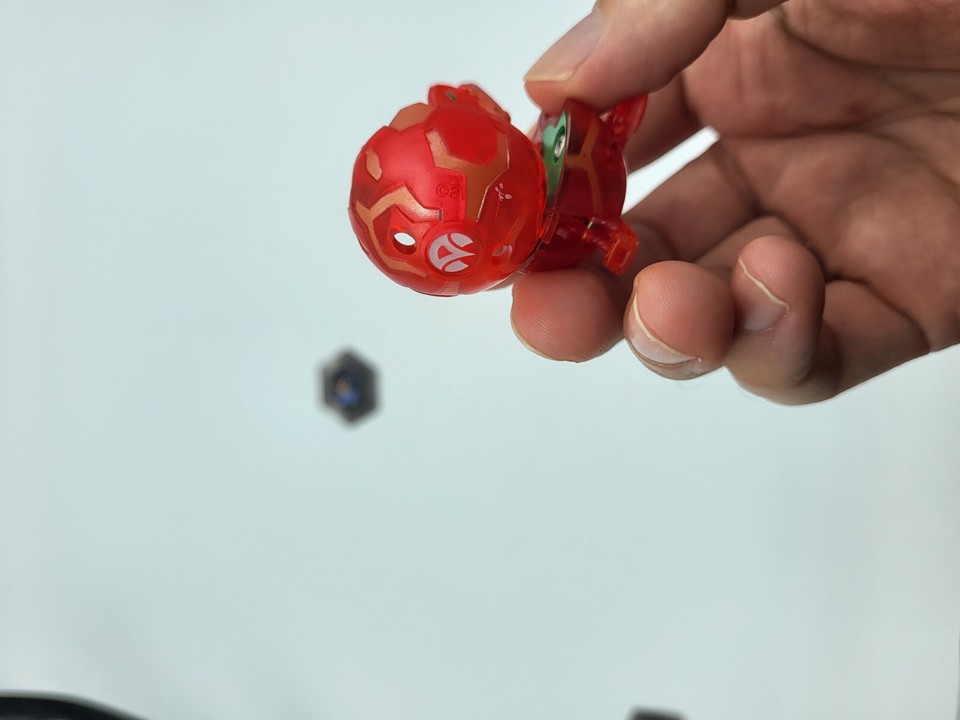 Bakugan - B1 Translucent Juggernoid - Pyrus Red - Battle Brawlers | eBay