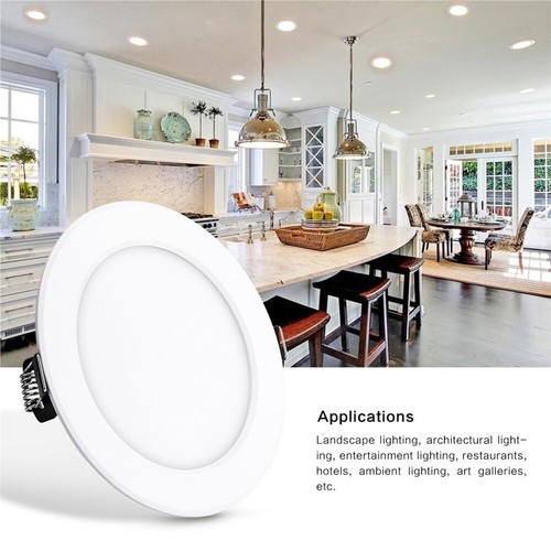 4X Dimmable 5W/10W/12W LED Downlight RGB Remote Control Recessed ...