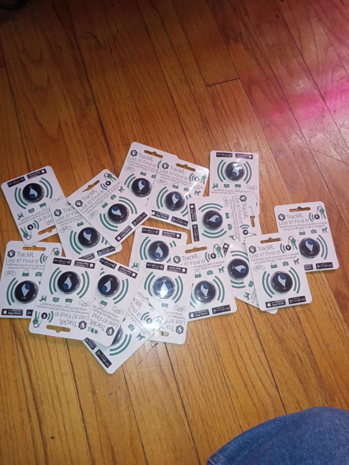 Lot of 17 TrackR Pixel Bluetooth Tracking Devices-Key/Phone Finder, iOS ...