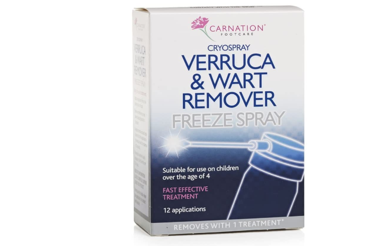 Carnation Cryospray Verruca and Wart Remover Freeze Spray - 50ml | eBay