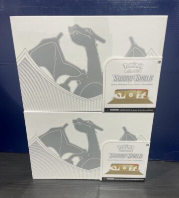 TCG Pokemon Charizard Ultra Premium Collection UPC (2) Two Sealed Boxes ...