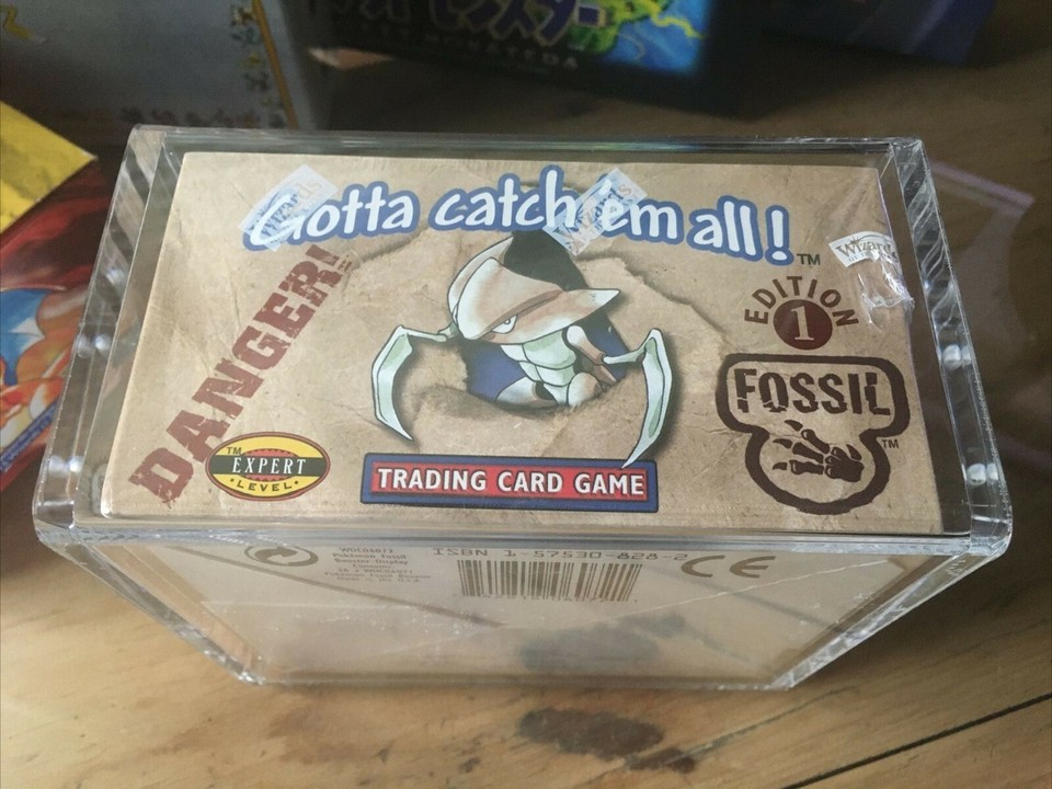Pokémon 1st Edition Fossil Booster Box - ENGLISH - WOTC - Factory ...