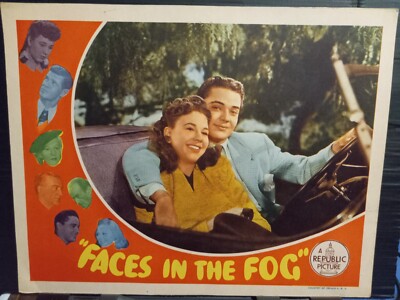 Lobby Card 1944 FACES IN THE FOG rebel teens Jane Withers Eric Sinclair ...