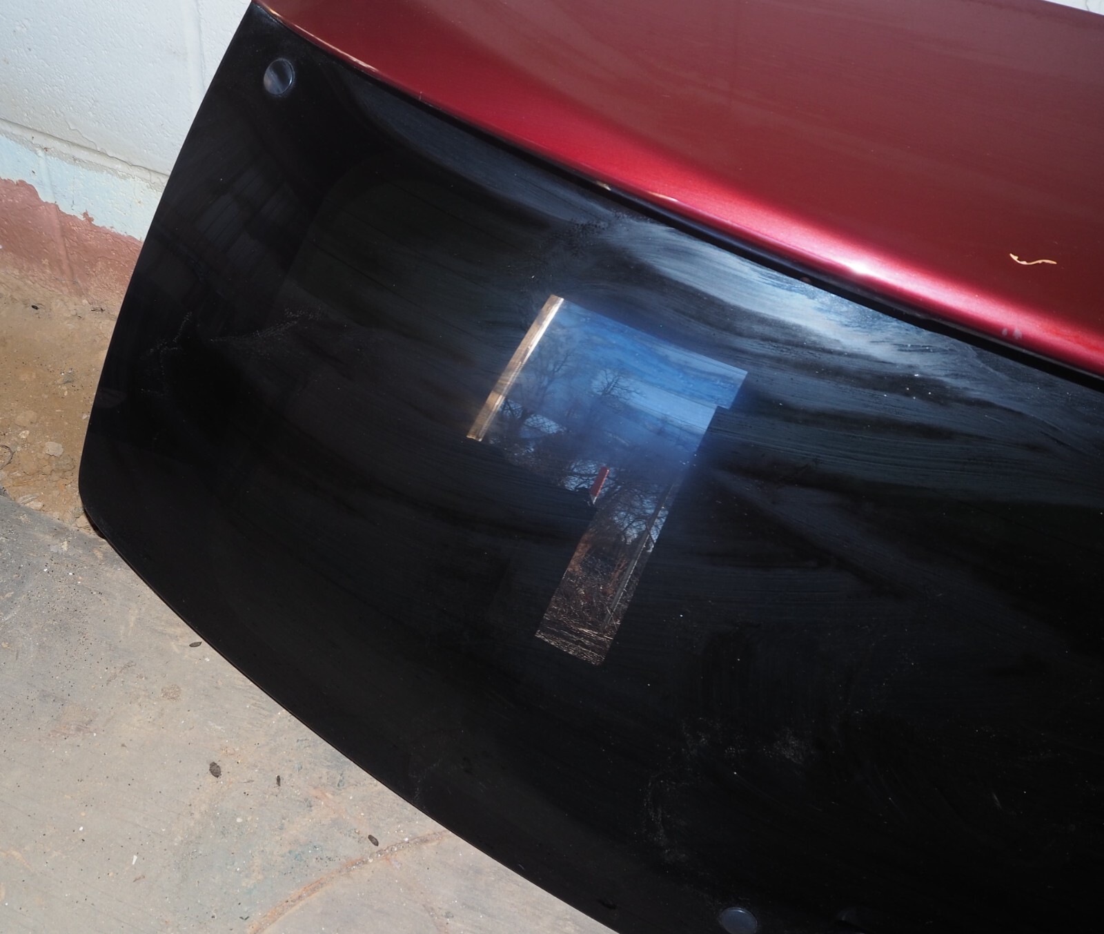 2008-2013 Toyota Highlander Rear Back Glass Windshield OEM Moveable W ...