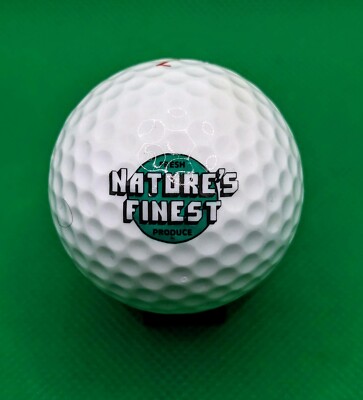 Nature's Finest Fresh Produce logo golf ball | eBay