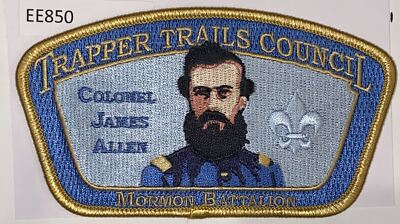 Boy Scout Trapper Trails Council Colonial James Allen CSP | eBay