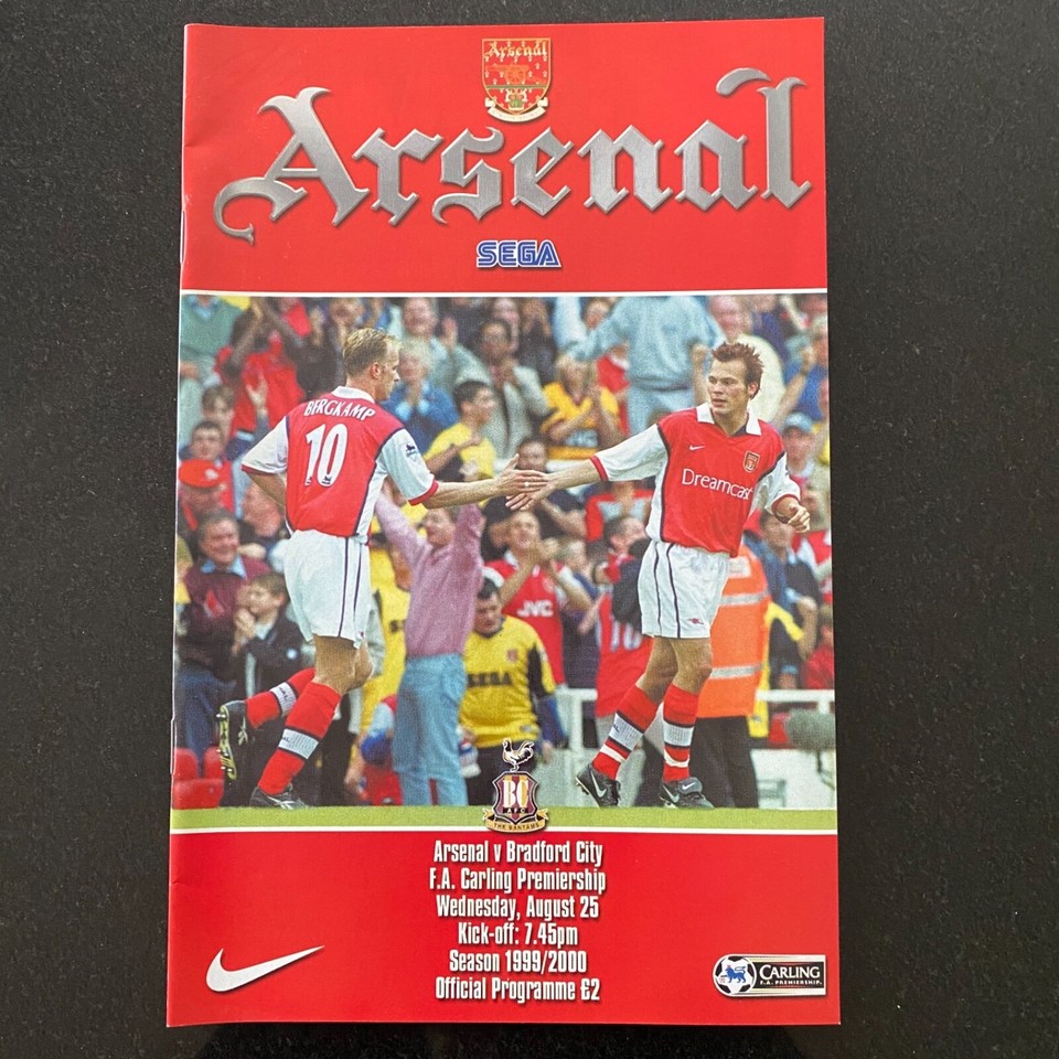 ARSENAL Football Programmes YOU CHOOSE 1993 96 97 98 99 2000 01 02 05 ...