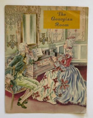 The Georgian Room Menu: May 11, 1949 | eBay