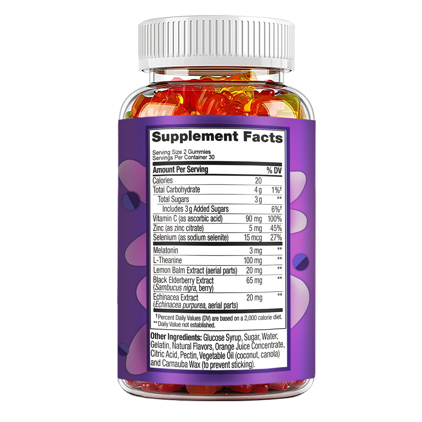 Sleep Gummies 3mg - with Melatonin - Sleep Aid Supplements,Improve ...