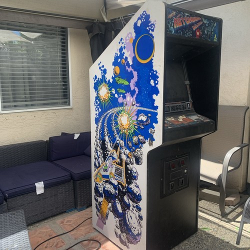 VINTAGE ATARI ARCADE MACHINE ASTEROIDS DELUXE GAME RARE COLLECTIBLE | eBay