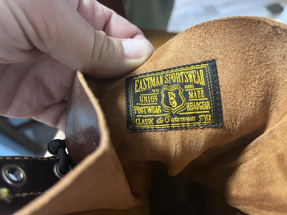 John Lofgren x Eastman Sportswear WWII USMC Raider Leather Boots Size ...