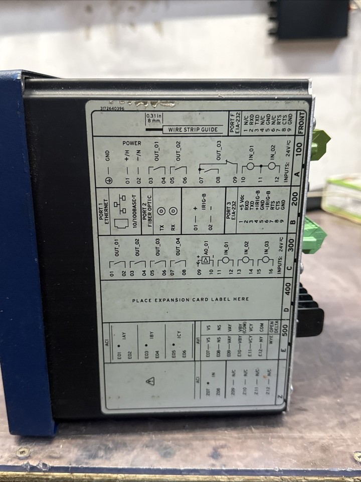 Schweitzer SEL-700G Generator Protection Relay | eBay