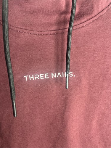 Three Nails Sweatshirt Hoodie Women's Size Medium Pullover Christian ...