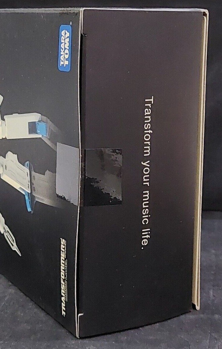 2 Takara Transformers Music Label Soundwave Mp3 Player Figure Spark Blu ...