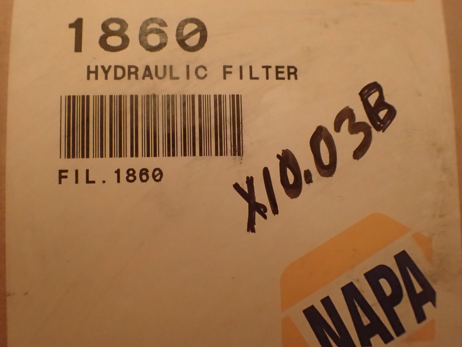 NAPA Gold Fluid Power Filter 1860 Cp193 for sale online | eBay