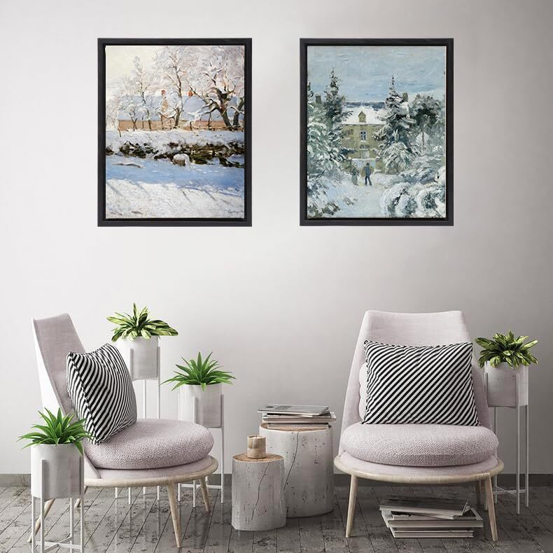 4Pack Canvas Floater Frame, Canvas Floating Frame For Canvas Art 16"x20 ...