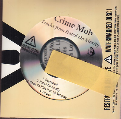 crime mob tracks from hated on mostly cd sealed promo | eBay
