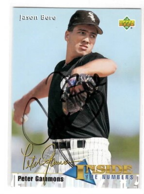 Jason Bere Signed 1993 Upper Deck #453 Card Chicago White Sox Auto AU ...