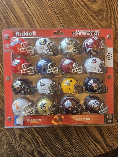 Rare 2013 SEC Riddle Pocket Size Helmet Conference Set | eBay